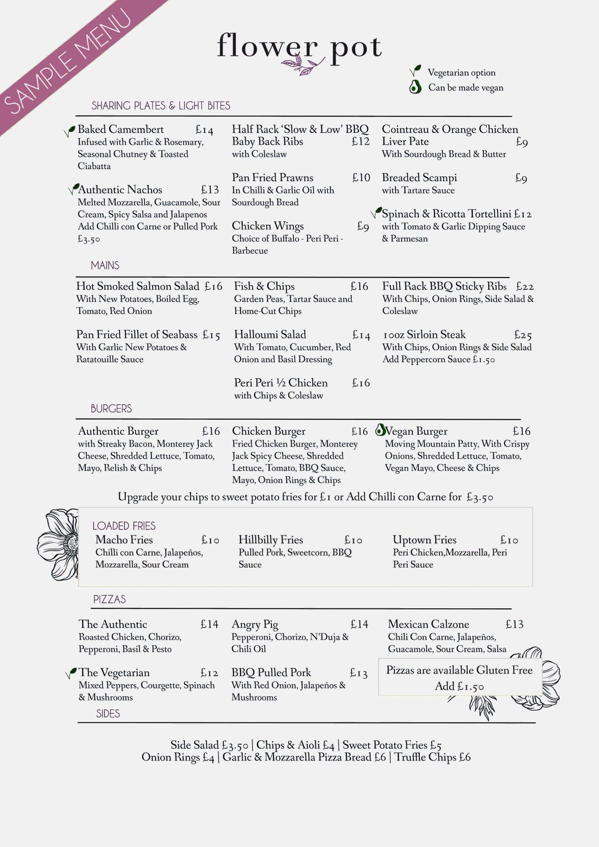 Flower Pot Restaurant - Flower Pot Sunbury