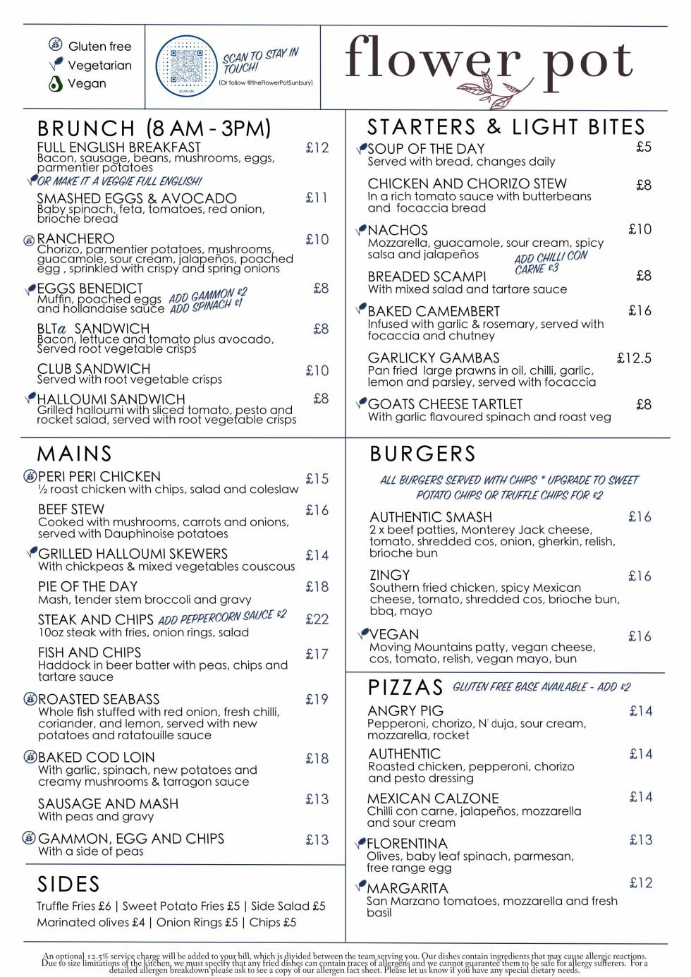 Flower Pot Restaurant - Flower Pot Sunbury